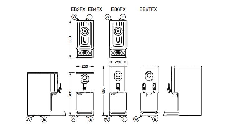 Lincat EB3FX FilterFlow Water Boiler - Instant Hot Water at Your ...