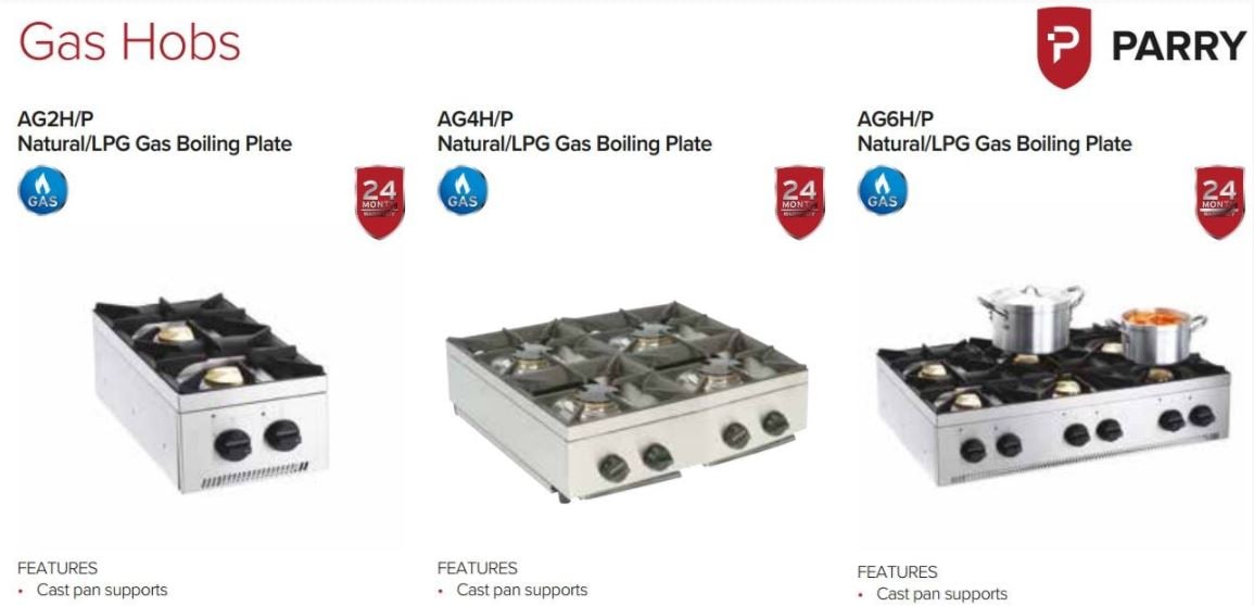 Parry AG2H Natural Gas Hob Upgrades Your Kitchen!