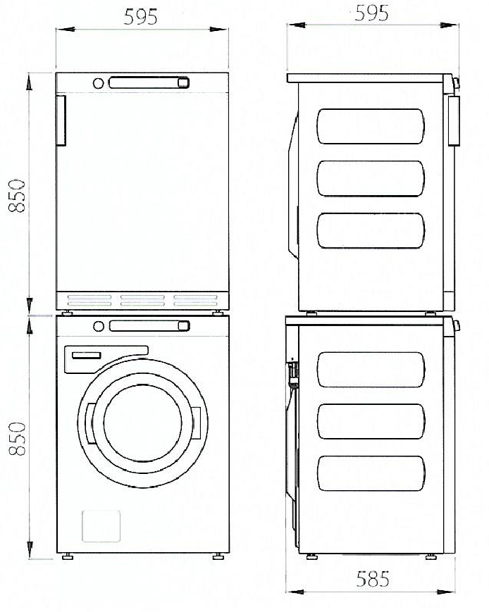 Primus SC70DV Commercial Washing Machine - Gravity Pump - Buy Now