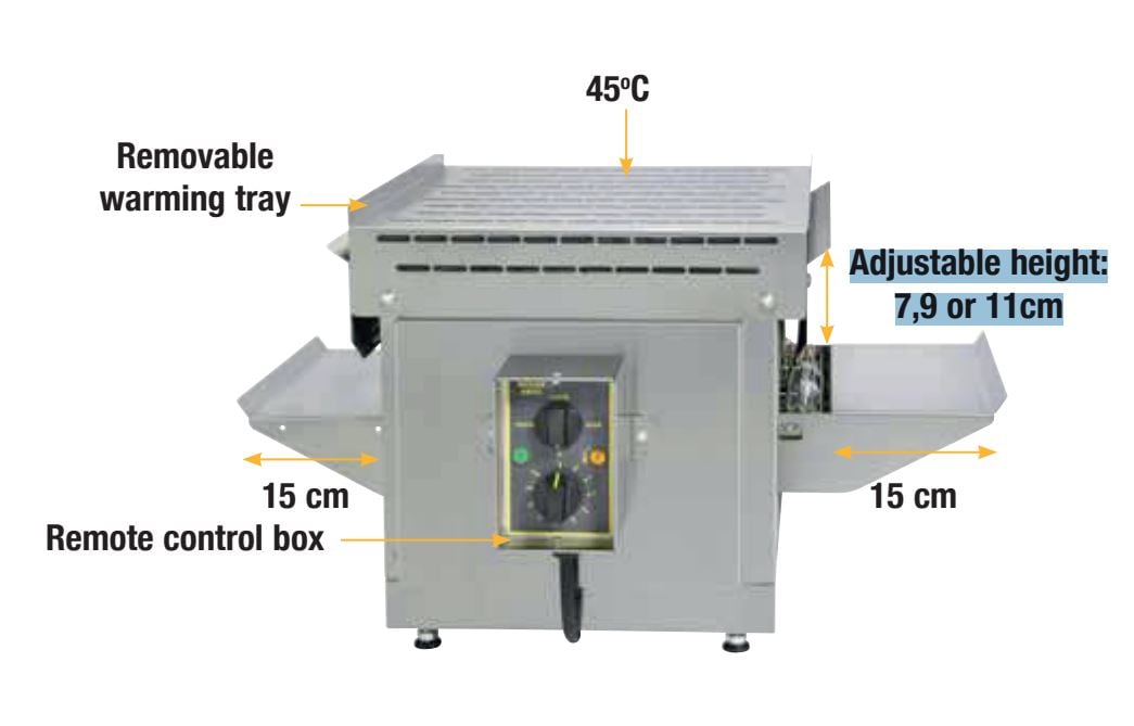 ROLLER GRILL CT3000 --- Conveyor Toaster